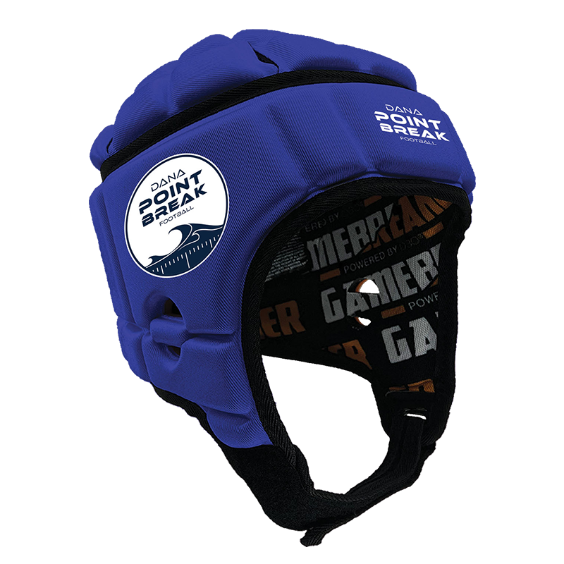 Dana Point Breaker Football :: Custom GameBreaker Soft Shell Headgear