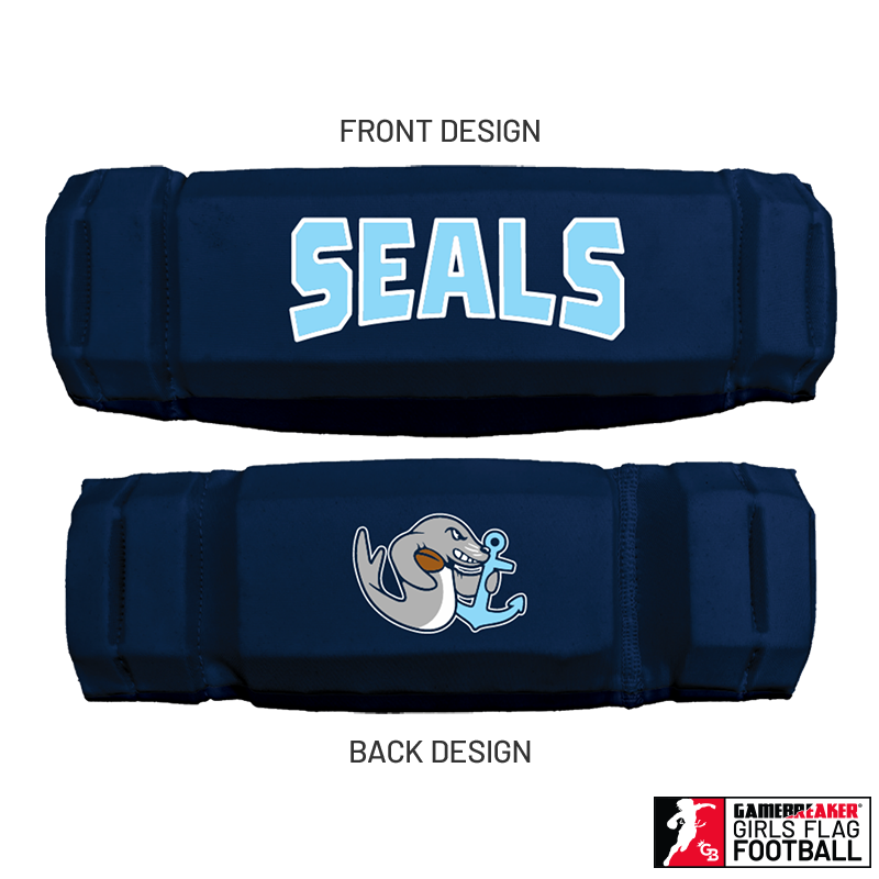 SEALS FOOTBALL CLUB GIRL'S FLAG :: AURA PROTECTIVE HEADBAND